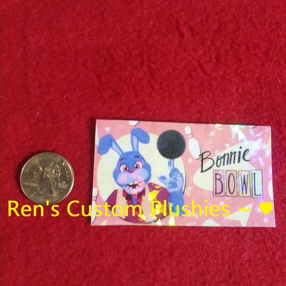 Handmade | Accessories | Custom Handmade Laminate Cosplay Fnaf Bonnie ...